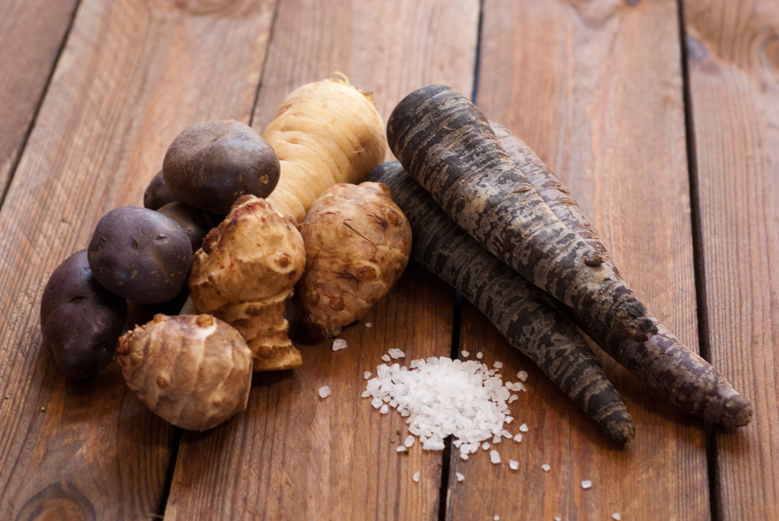 Come cucinare radici e tuberi